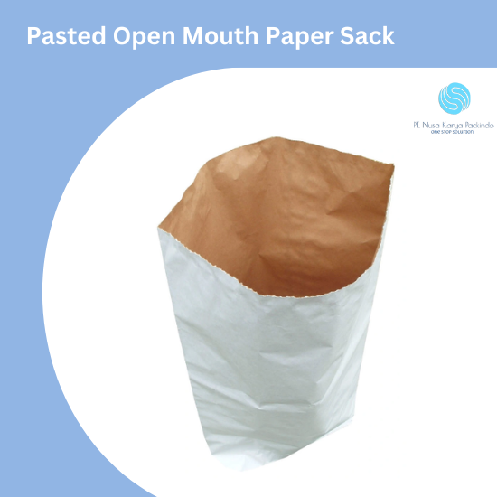 Pasted Open Mouth Paper Sack - Produsen Paper Sack (Karung Kertas ...
