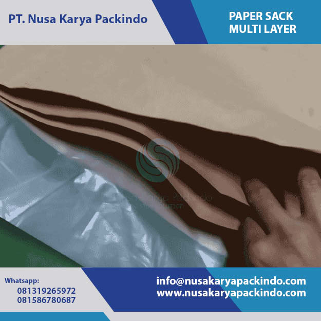 Sewn Paper Sack Kraft | Karung Kertas Jahit - Produsen Paper Sack ...